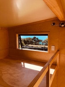 The 10m2 Fox Den Mezzanine Cabin - Fox Cabins Tiny Homes